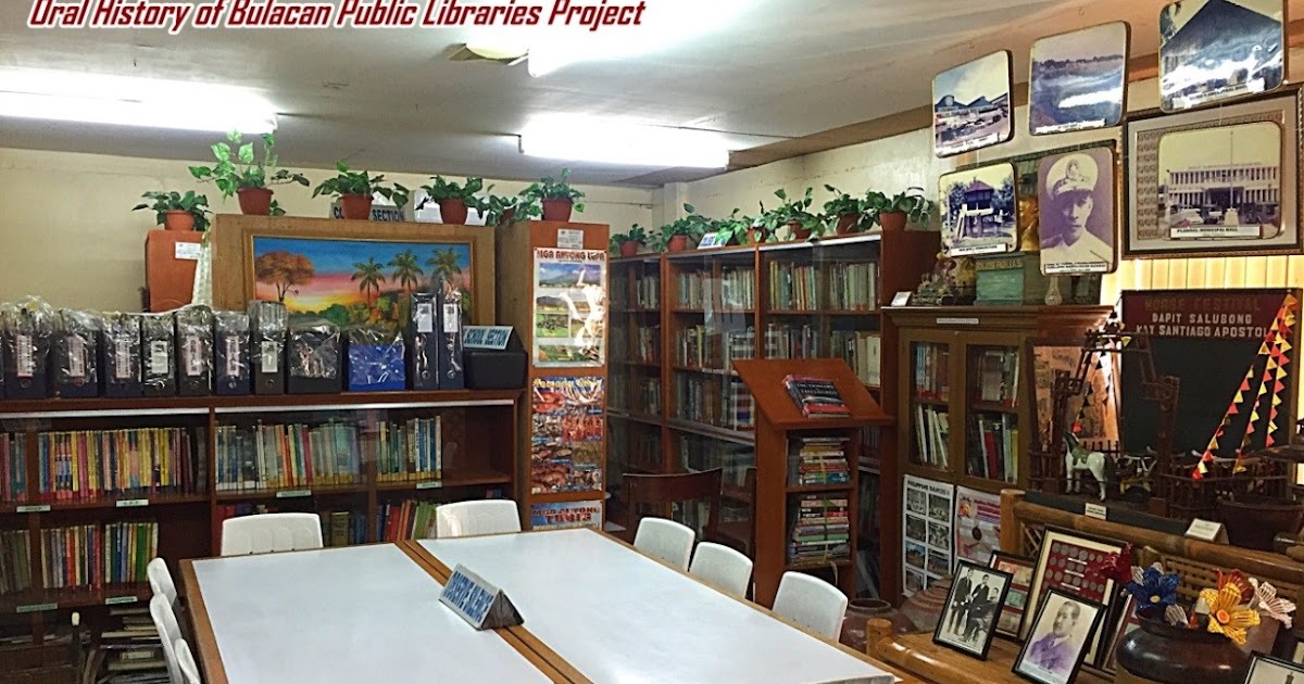 Oral History of Bulacan Public Libraries: Plaridel Municipal Library