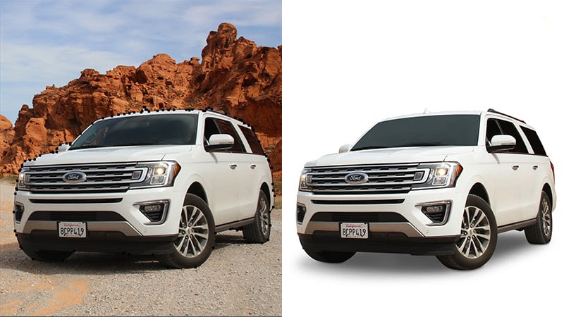 Automotive Clipping Path Service