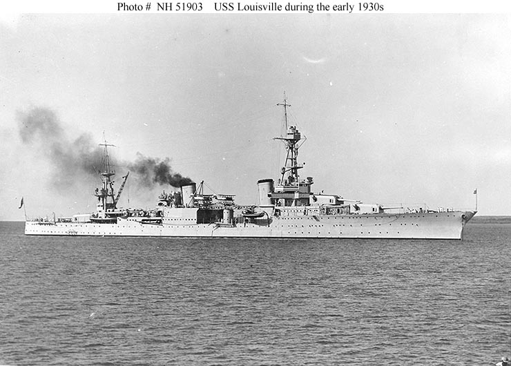 Naval Warfare: USS Louisville (CA-28)