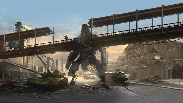 Jeff Yu Art: House Divided Map Concept WIP Almost there!