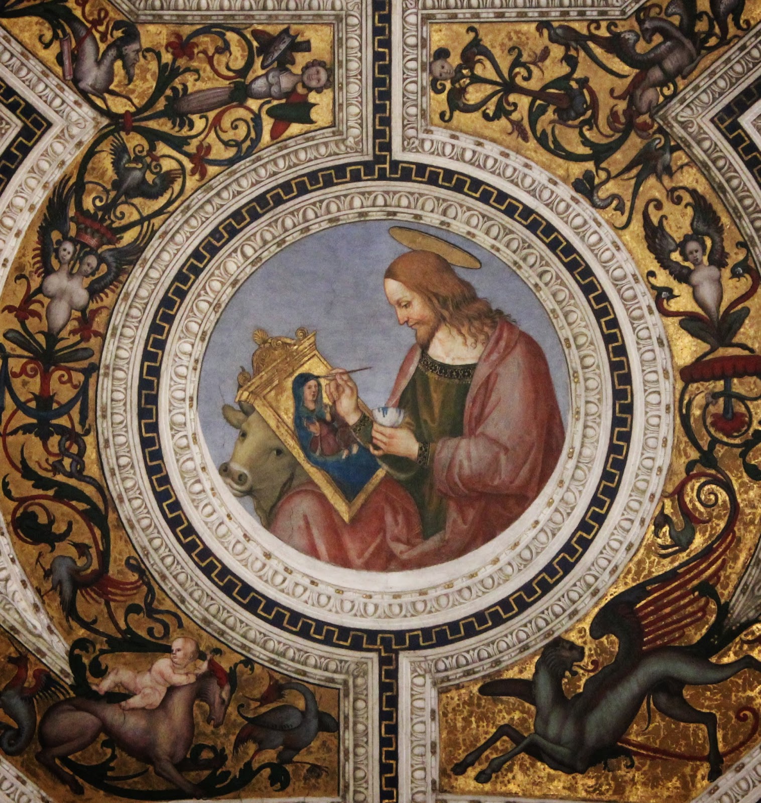 The choir of Santa Maria del Popolo.
