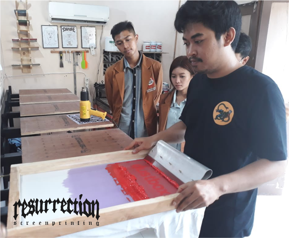SOLUSI SABLON RUBBER TIDAK MUDAH MAMPET | resurrection screenprinting