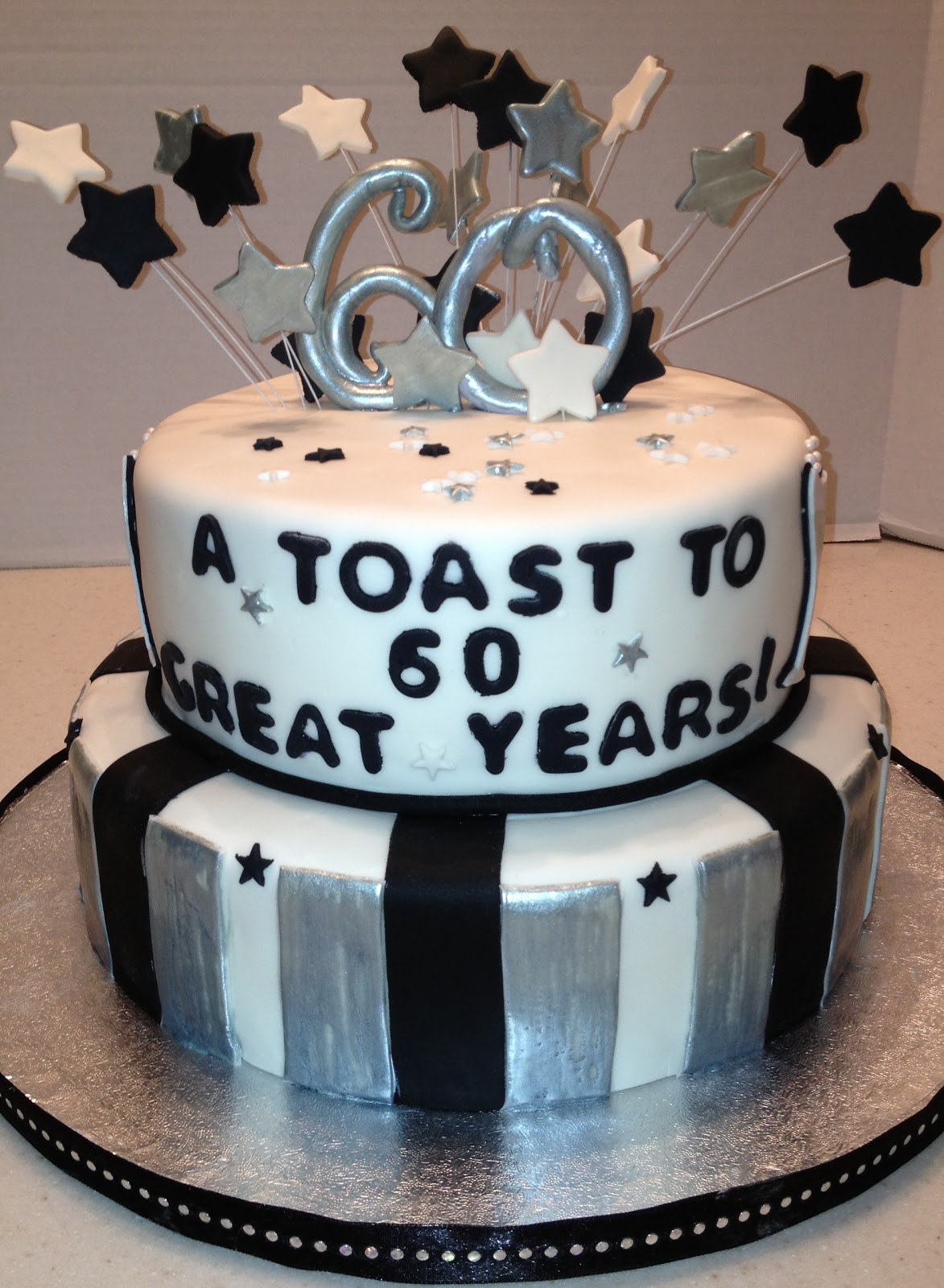 MaryMel Cakes: "60" is a time for celebrating!