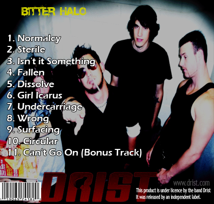 Darkness in the words: Drist Bitter Halo (2003)