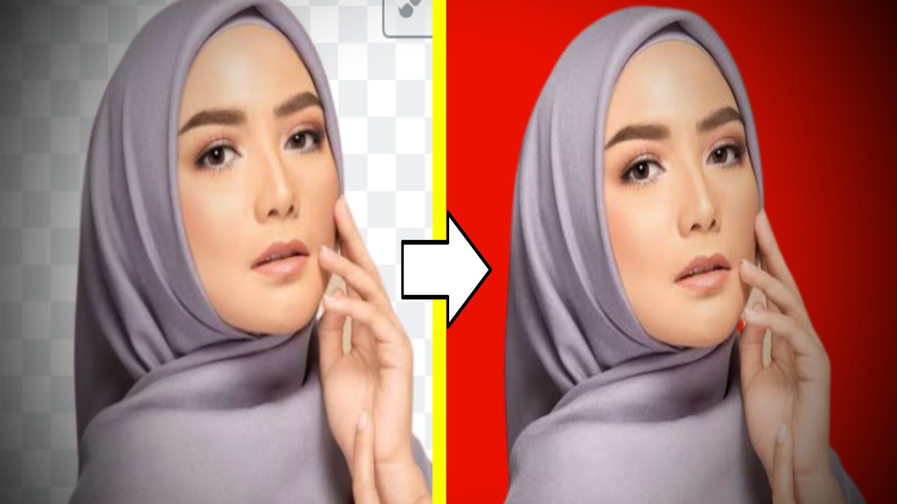 Cara Membuat Foto Dengan Background Merah Tanpa Aplikasi dan Software