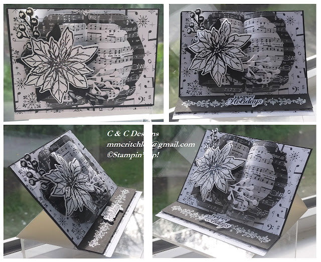 Papercraft Addiction: Open Book Easel Card