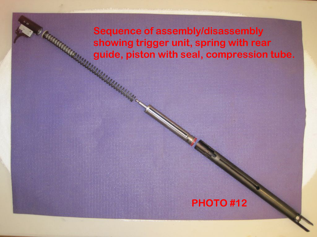 The Airgun Blog @ Airguns4Fun!: Break-Barrel Air Rifle Disassembly