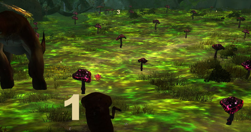 Guild Wars 2 Tactical Overlay: Slothasor mushroom markers