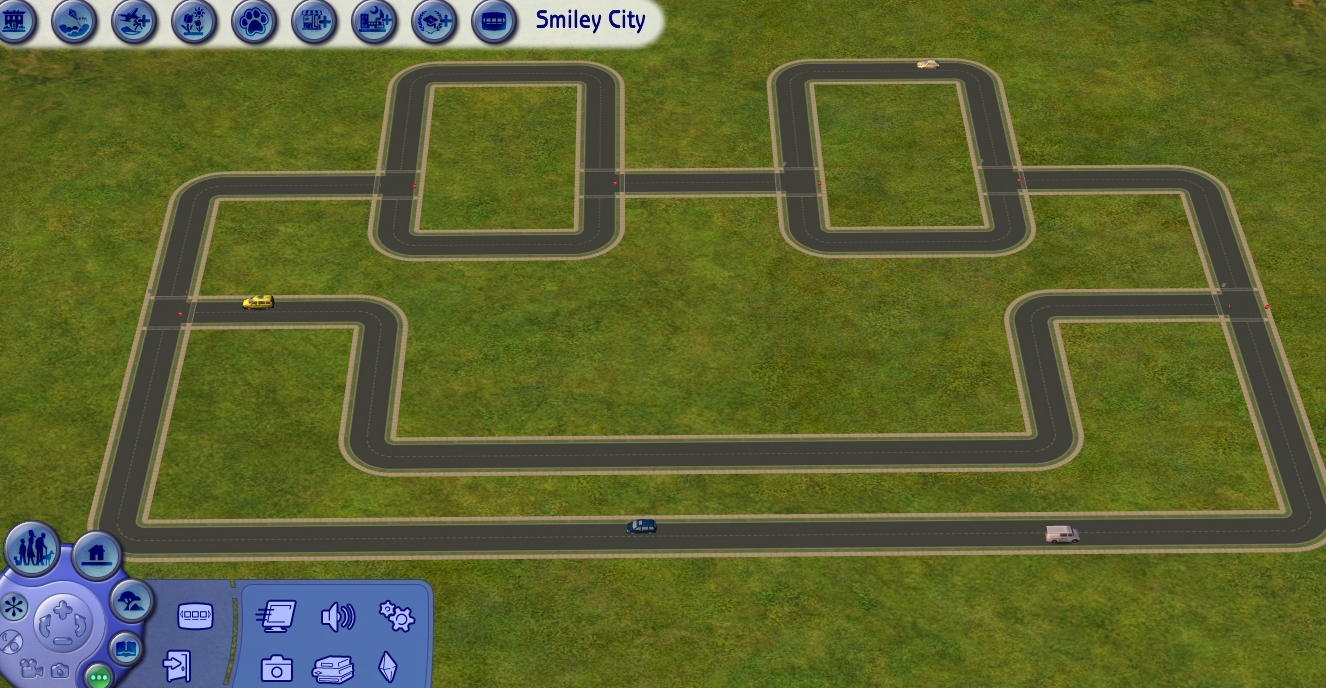 TheNinthWaveSims: The Sims 2 - Neighborhood Map Smiley City