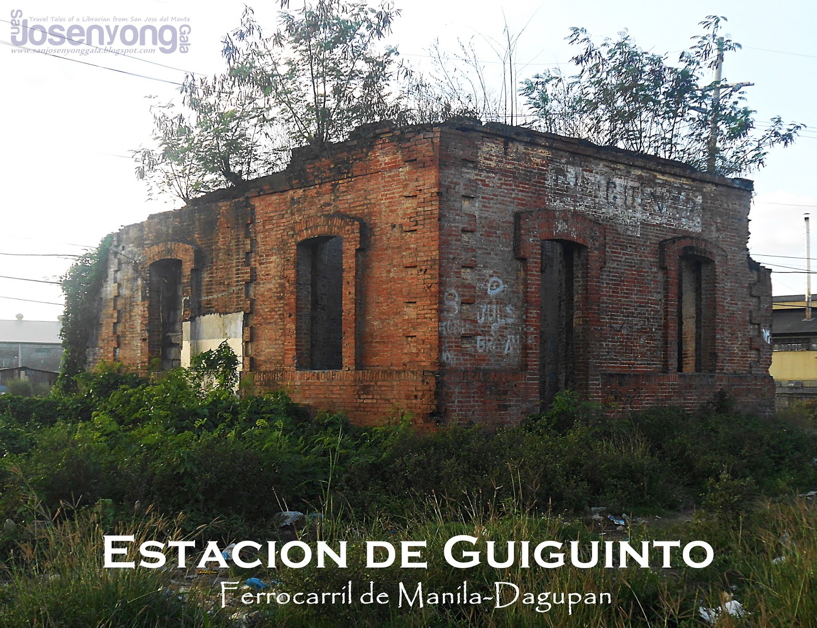 San Josenyong Gala: Bulacan's Old Brick Train Stations : Reminders of A ...