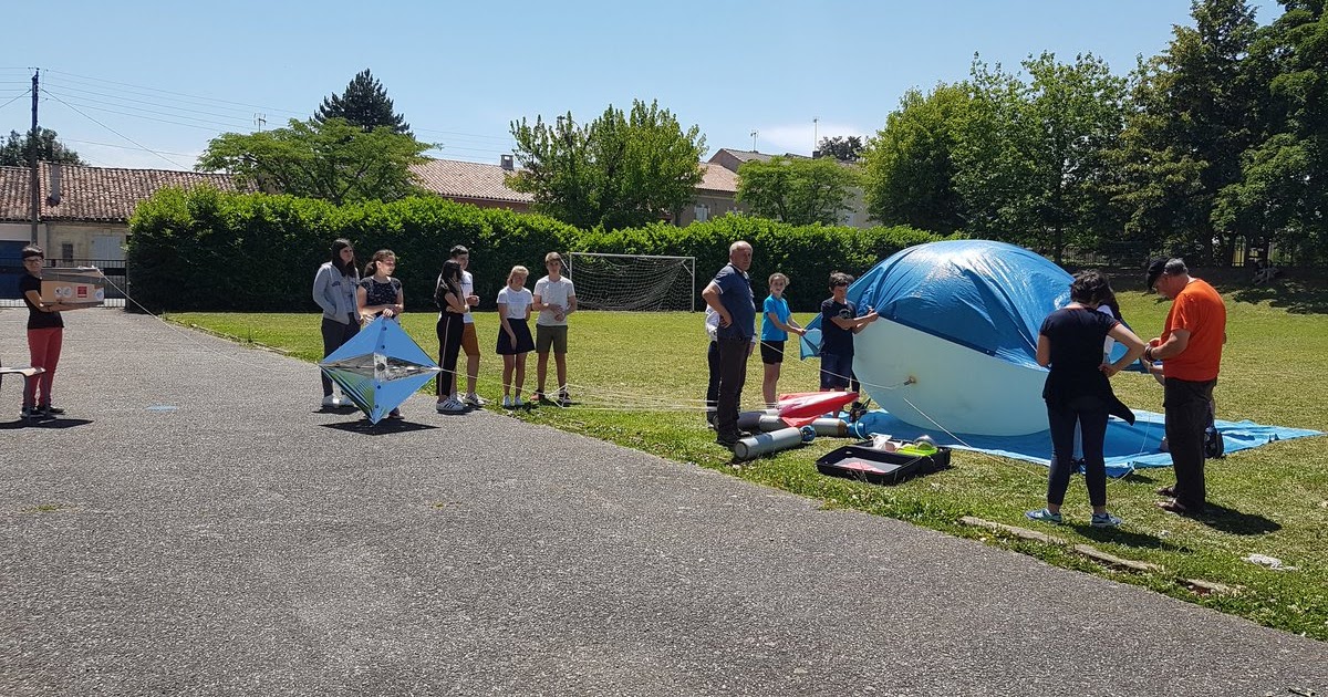 F5KHP: UN BALLON POUR L’ECOLE (Planète Sciences / CNES)