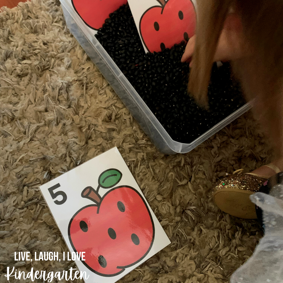This inspired me to make a counting + matching activity for my ...