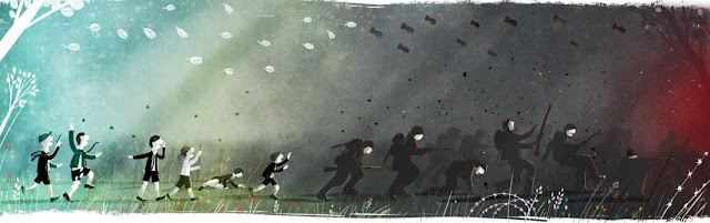 The Children's War: War is Over by David Almond, illustrated by David ...