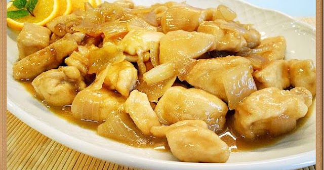 POLLO CHINO A LA NARANJA