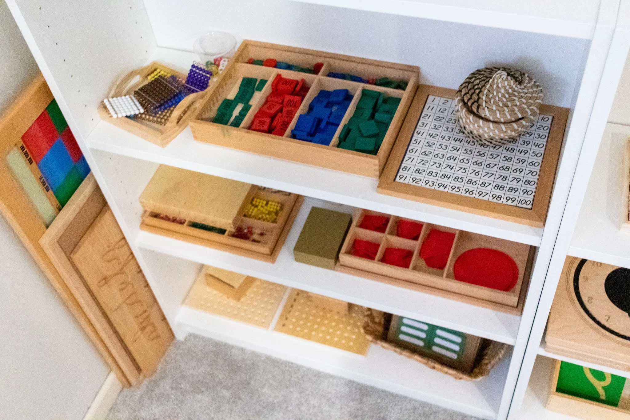 Montessori Elementary Homeschool and Distance Learning Classroom Tour