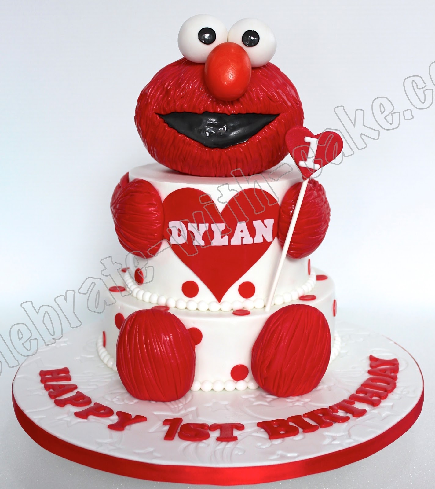 1st Birthday Elmo Cake - 1st Birthday Ideas