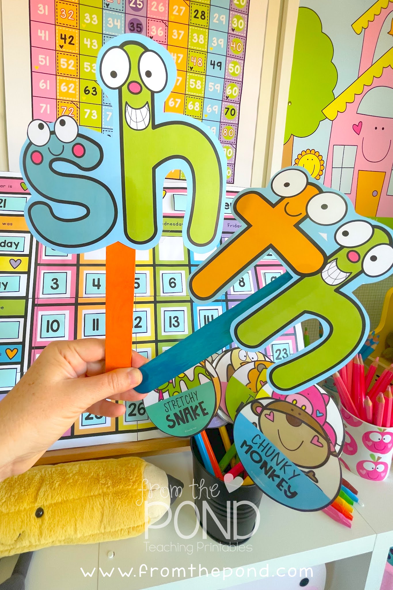 Consonant Digraphs | From the Pond