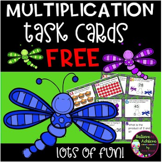 The Best of Teacher Entrepreneurs II: Multiplication Task Cards (24 ...