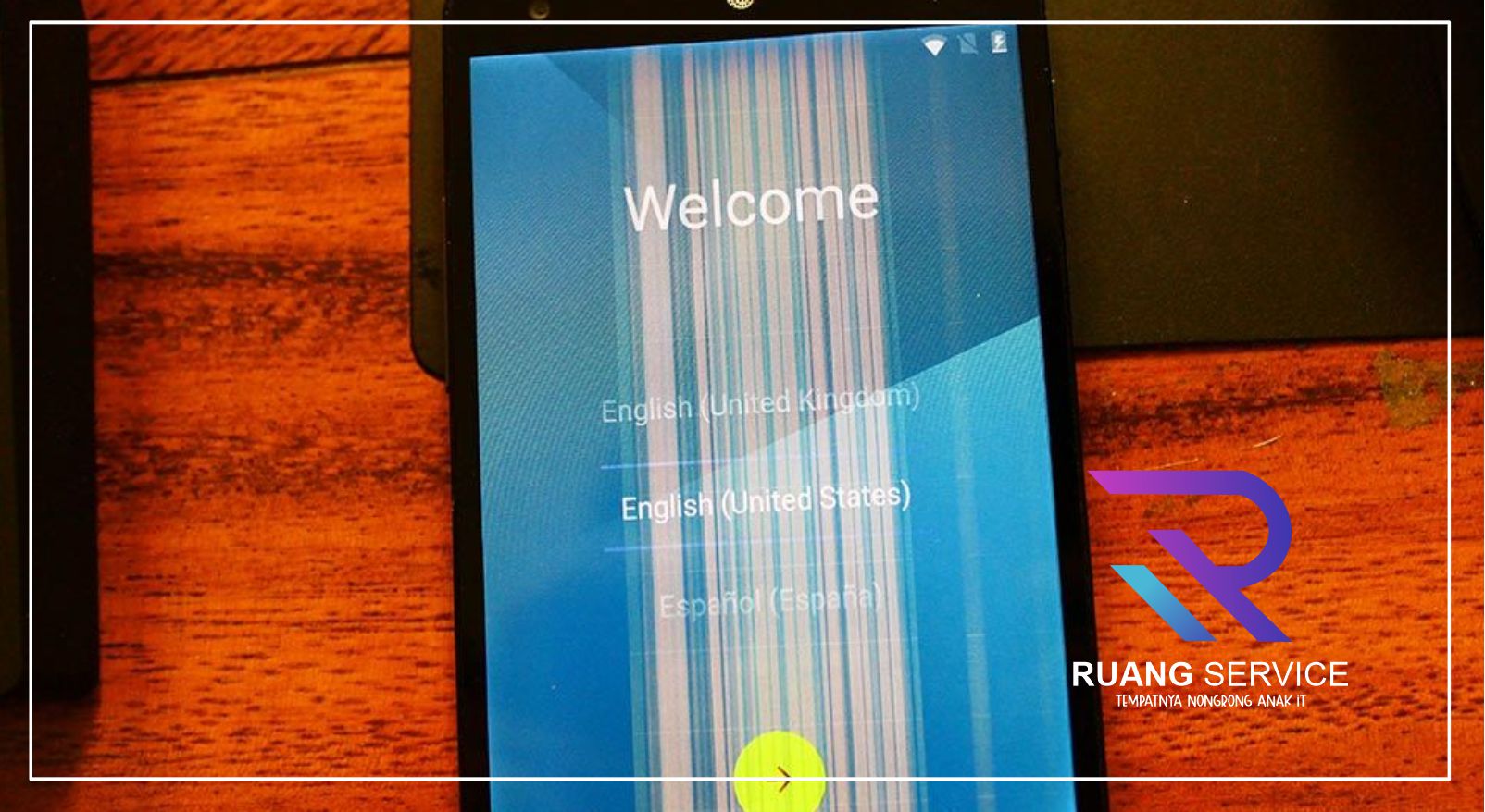 Cara Mengatasi Layar Hp Yang Bergaris Sendiri - RuangService.Com
