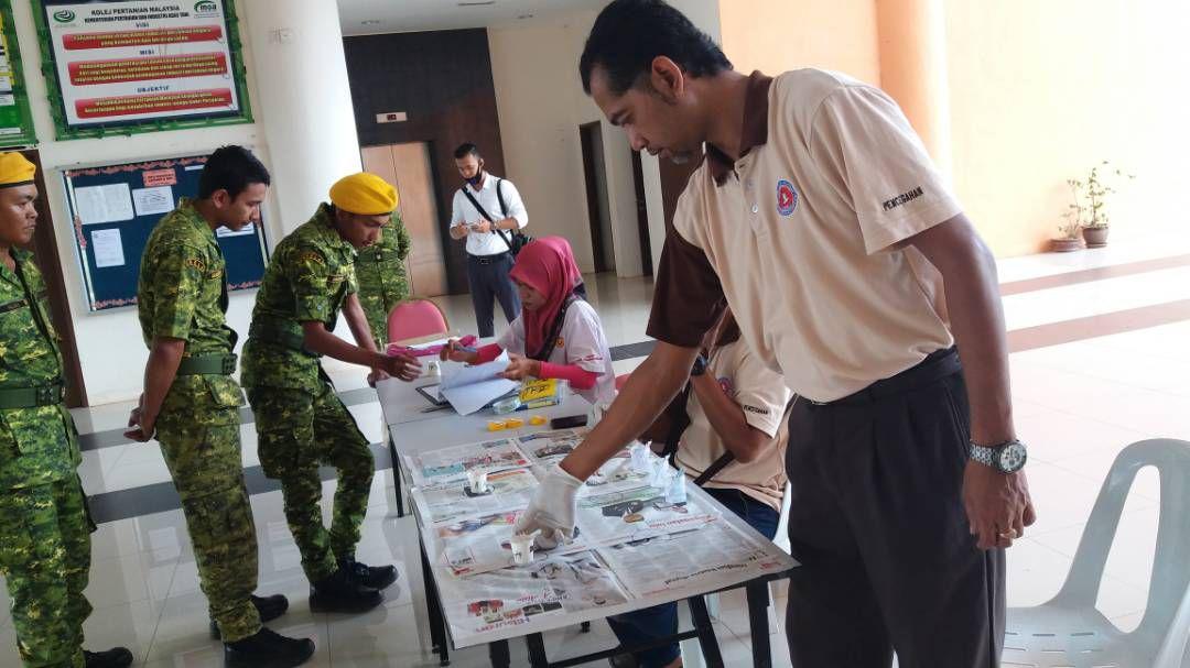 Ujian Urin @ Kolej Pertanian Malaysia - BLOG PENCEGAHAN AADK KUBANG PASU