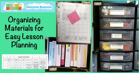 Organizing Materials for Easy Lesson Planning
