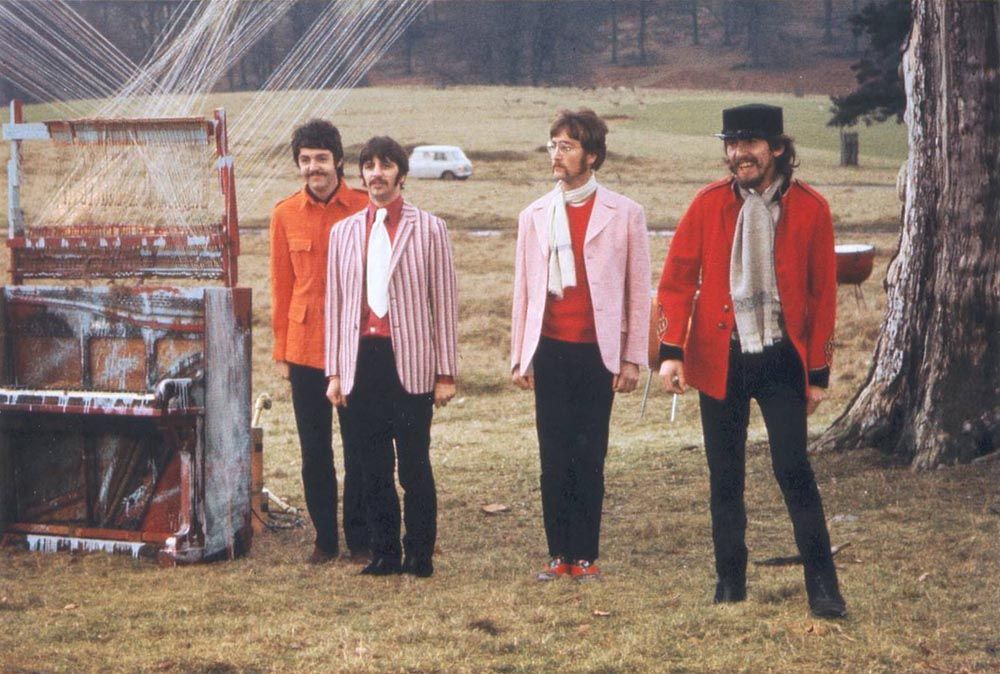 Amazing Photos of The Beatles Filming the Promotional Clip for “Strawberry Fields Forever” at ...