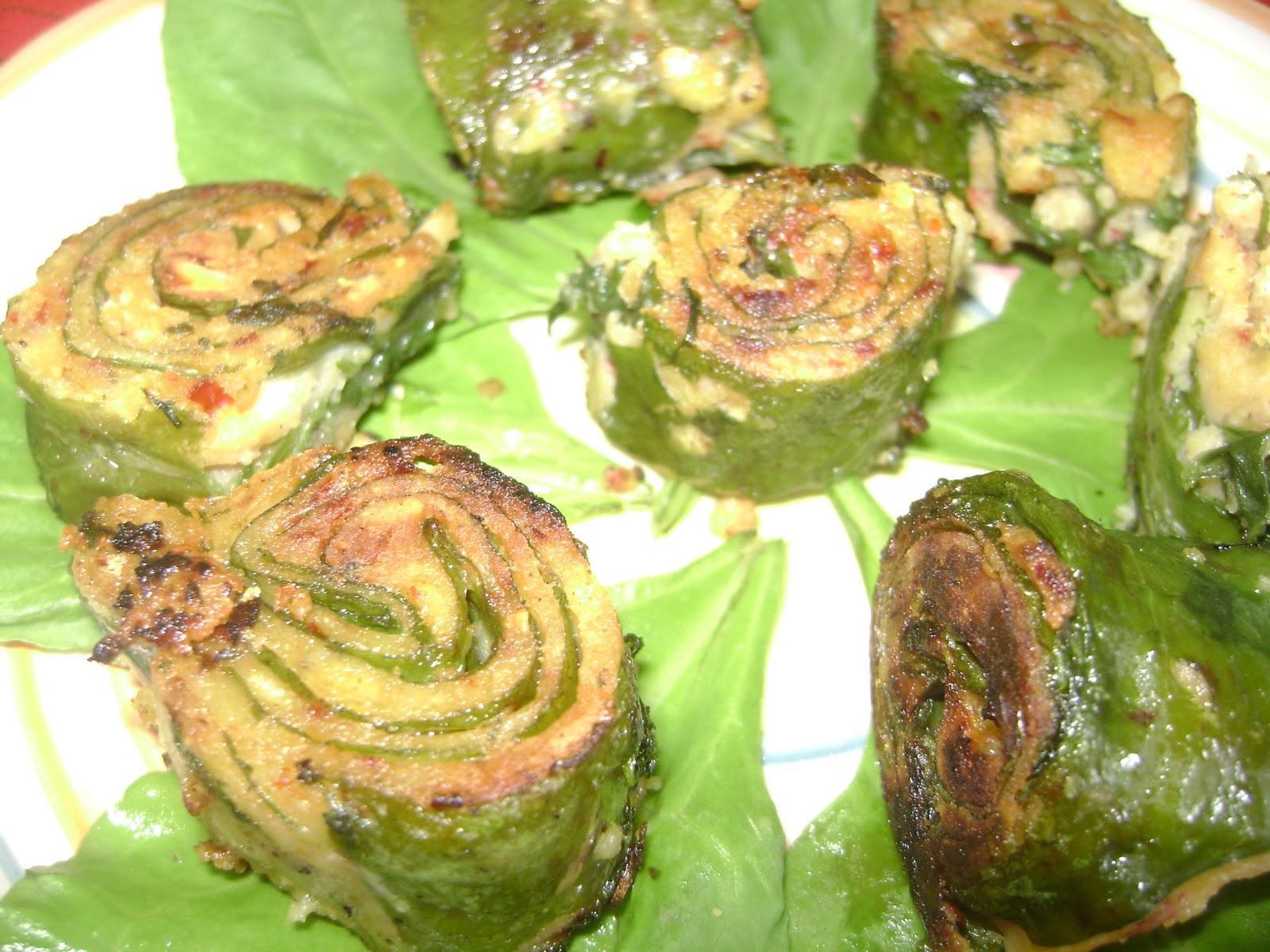 Felina's Food "Quote": Spinach "Patroda" (Maami's Corner)