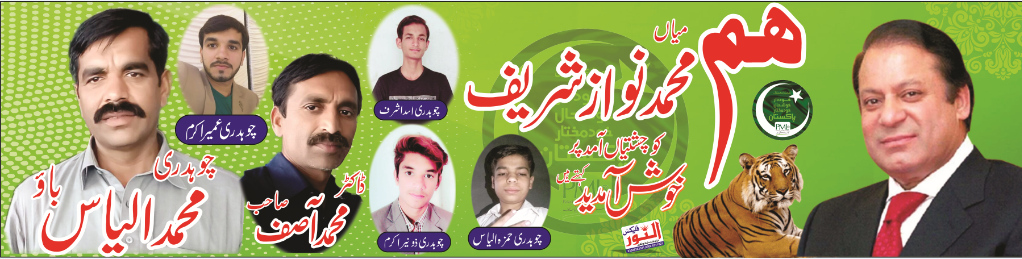 PMLN Flex Desing Latest 2018.. Wafiq Designer