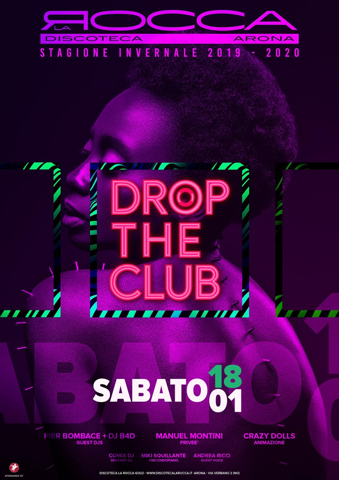 Discoteca La Rocca Gold: Drop The Club @ La Rocca Gold