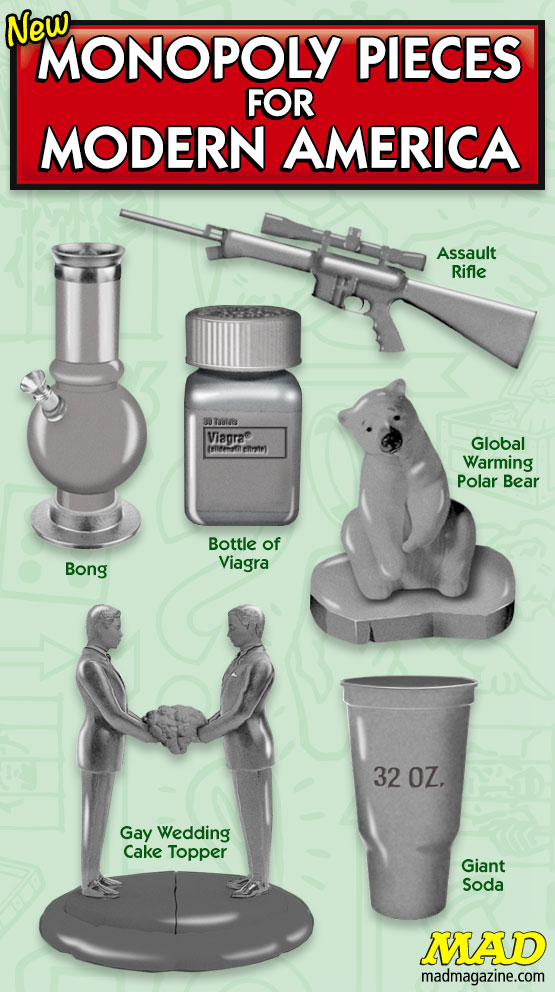 All original monopoly pieces - kizaalta