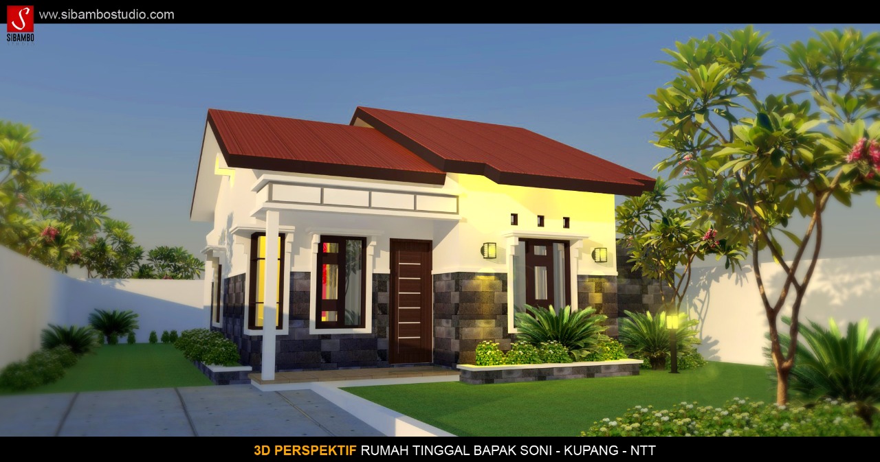 Desain Rumah Tinggal Minimalis Sederhana Type 42