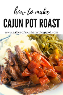 Slice of Southern: Cajun Pot Roast - Slow Cooker Heaven