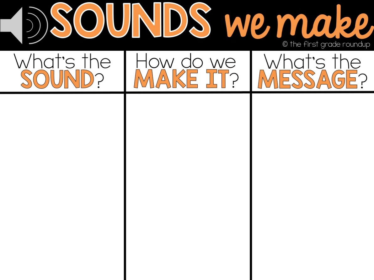 sound waves first grade unit and activities - The First Grade Roundup