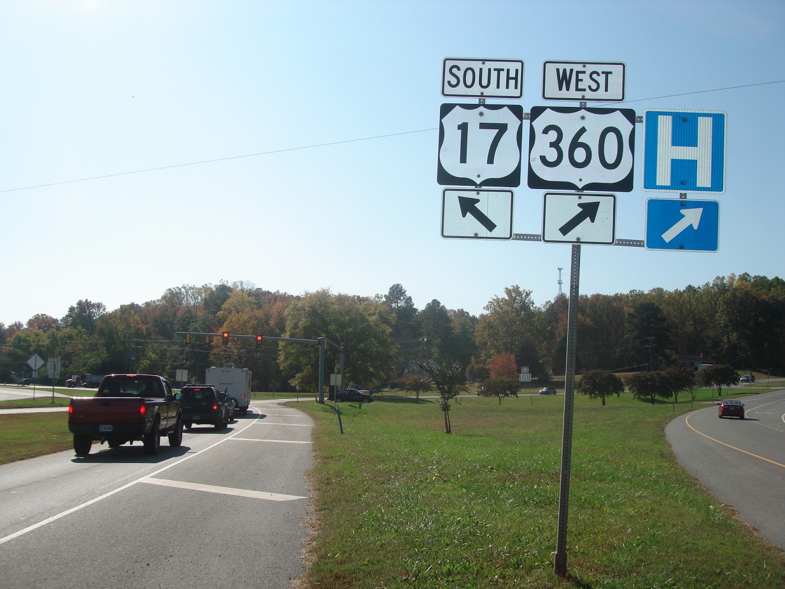 Luke's Signs: Route 17 & Route 360 - Middlesex County, VA
