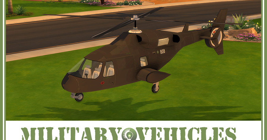 My Sims 4 Blog: TS2 Military Vehicles Conversion by JorghaHaq
