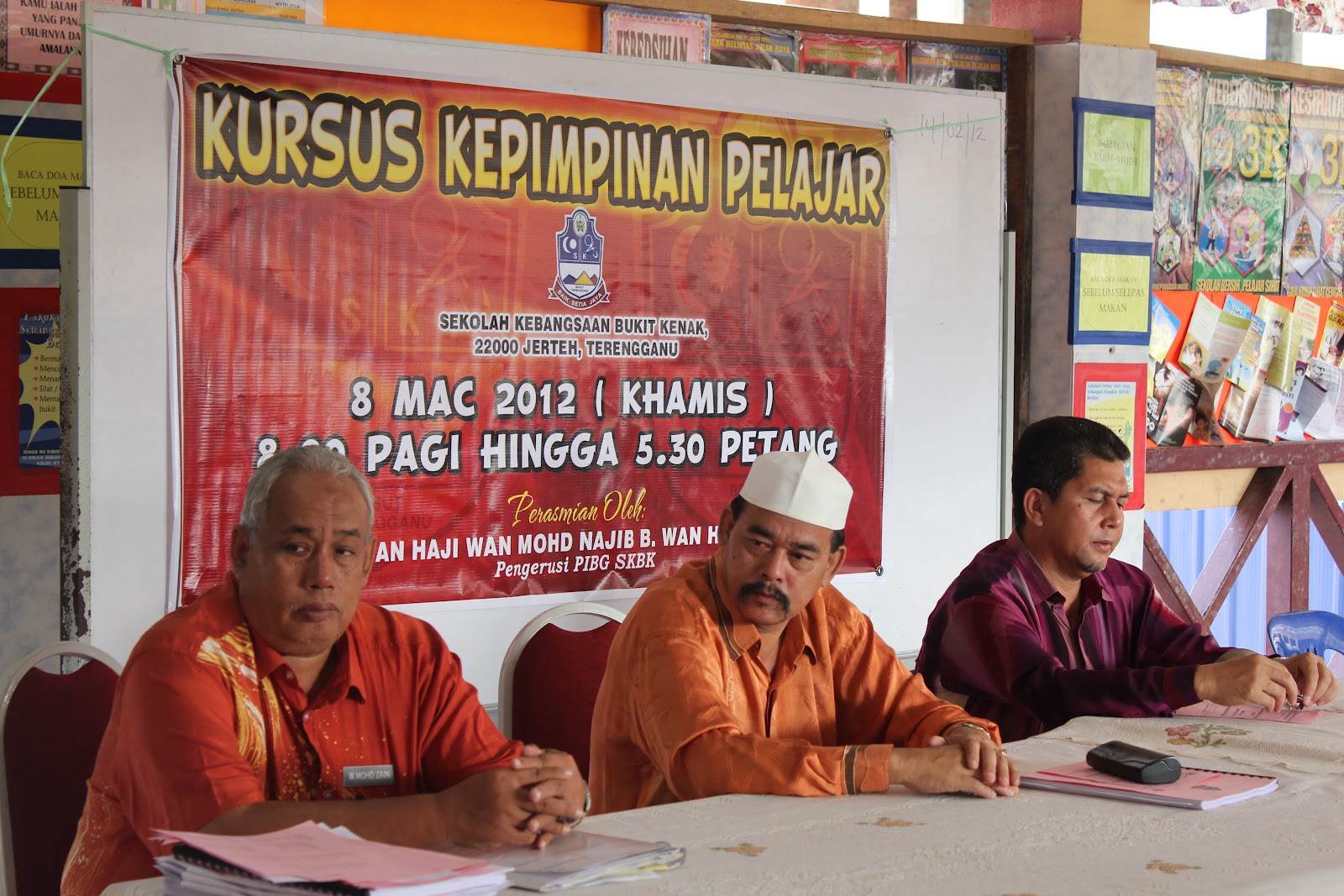 Pusat Sumber SK Bukit Kenak: Kursus Kepimpinan Pelajar 2012