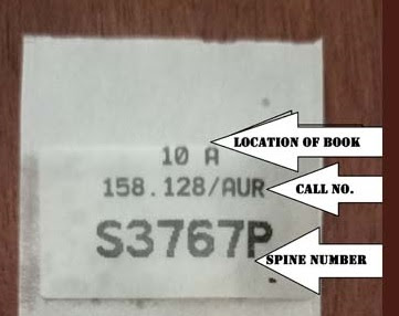 Library Informative : How to make Library Book Spine Label