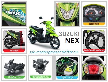 Spare Part Motor Suzuki Nex Bandung | Reviewmotors.co