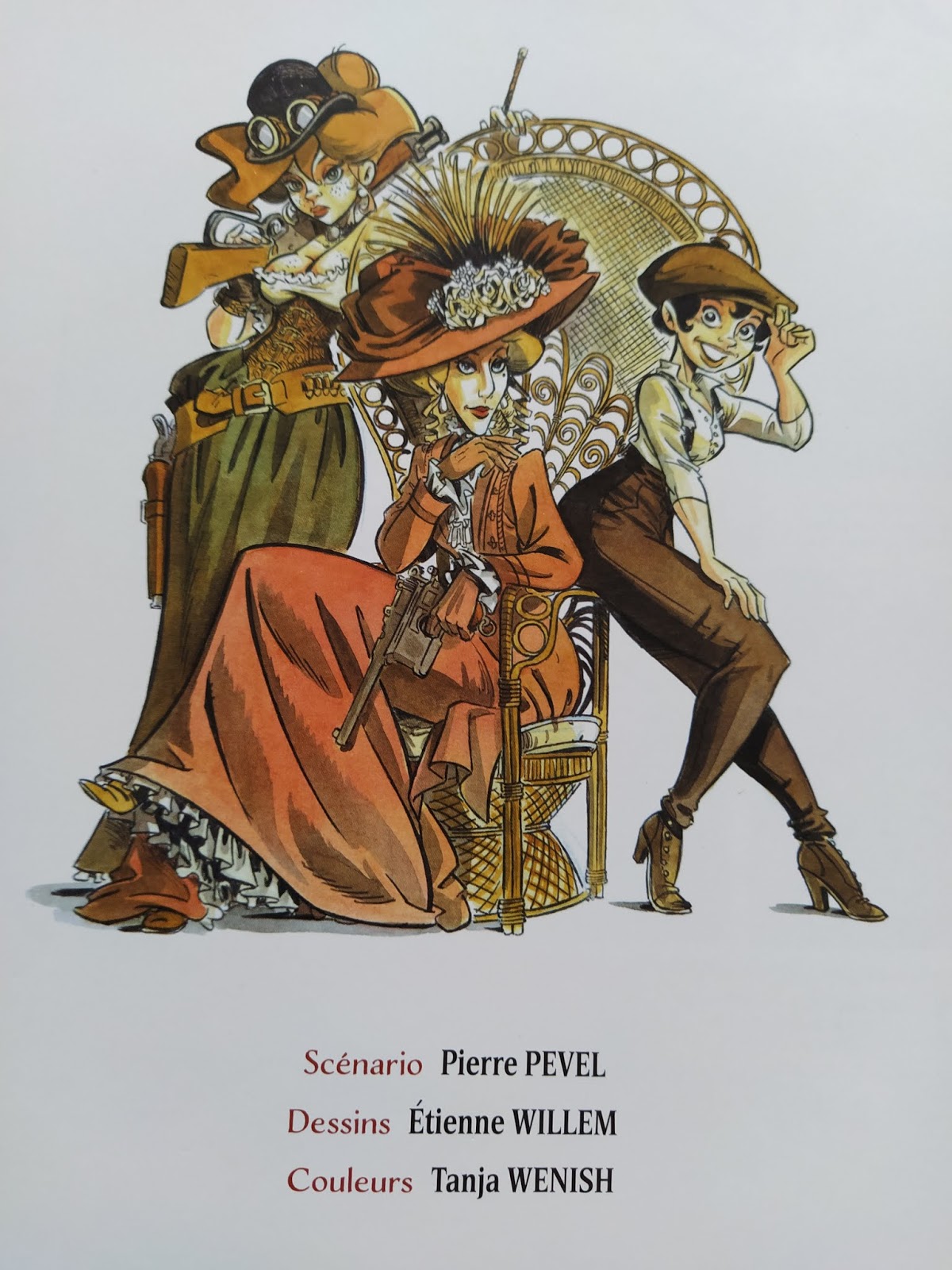 LES ARTILLEUSES Tome 1 de Pierre Pevel et Étienne Willem [BD]
