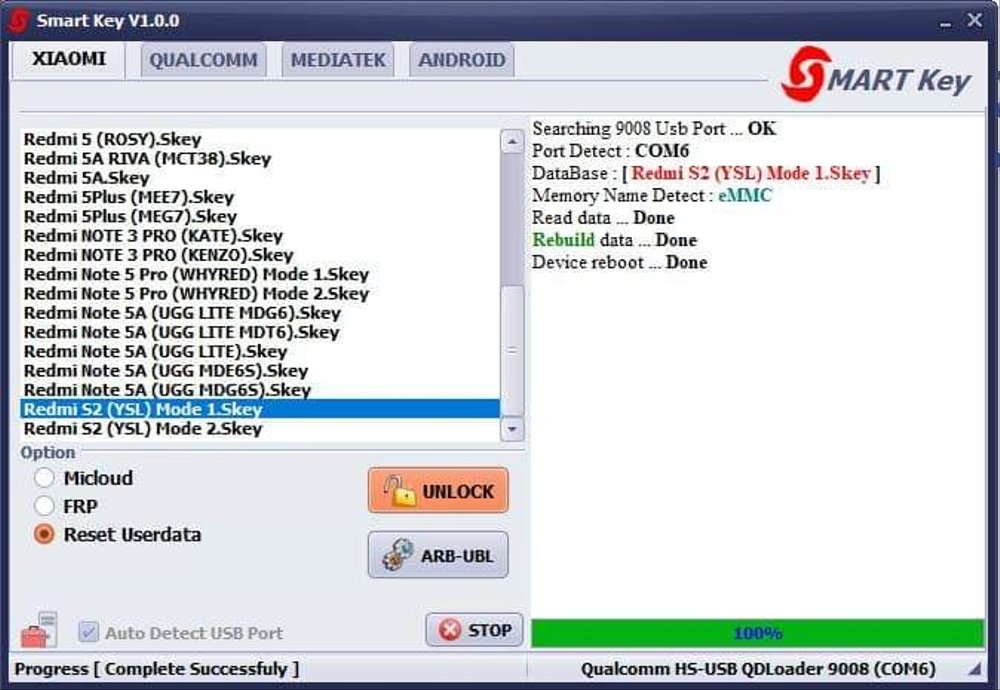 Virtual Box: Smart_key tool v1.0.2