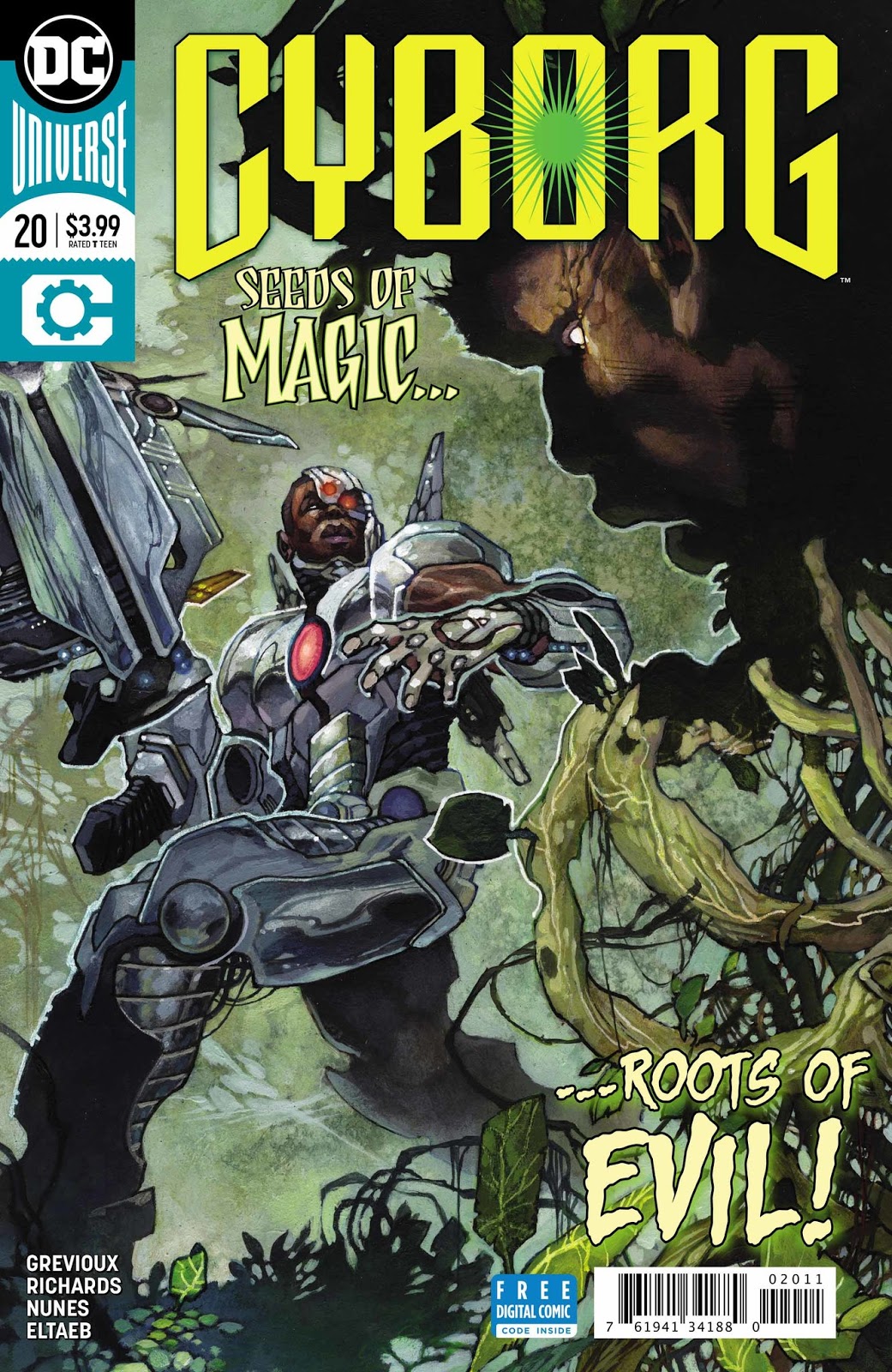 Weird Science DC Comics: Cyborg #20 Review and *SPOILERS*