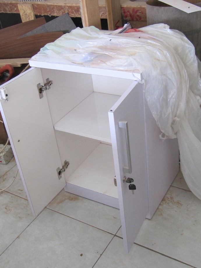 Meja Resepsionis Meja Cs Meja Customer Service Kantor Warna Putih ...