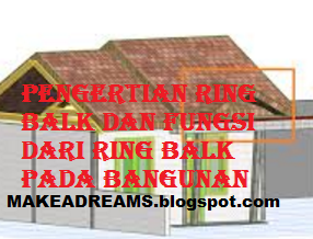 Pengertian Ring Balk Dan Fungsi Dari Ring Balk Pada Bangunan - MakeADreams