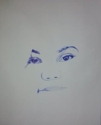 Biro Sketches by Artist Ife'ka Terry