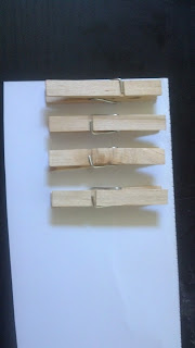 Diving Into Learning: Scrapbook Paper Covered Clothes Pins!