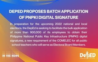DepEd proposes batch application of PNPKI digital signature - Deped ...