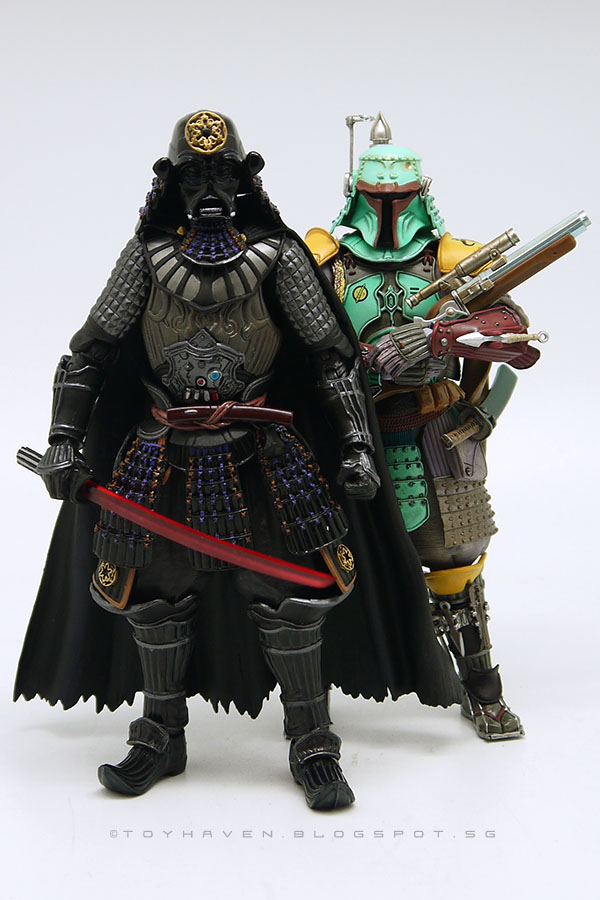 toyhaven: Comparison pictures of Samurai Taisho Darth Vader & Ronin ...