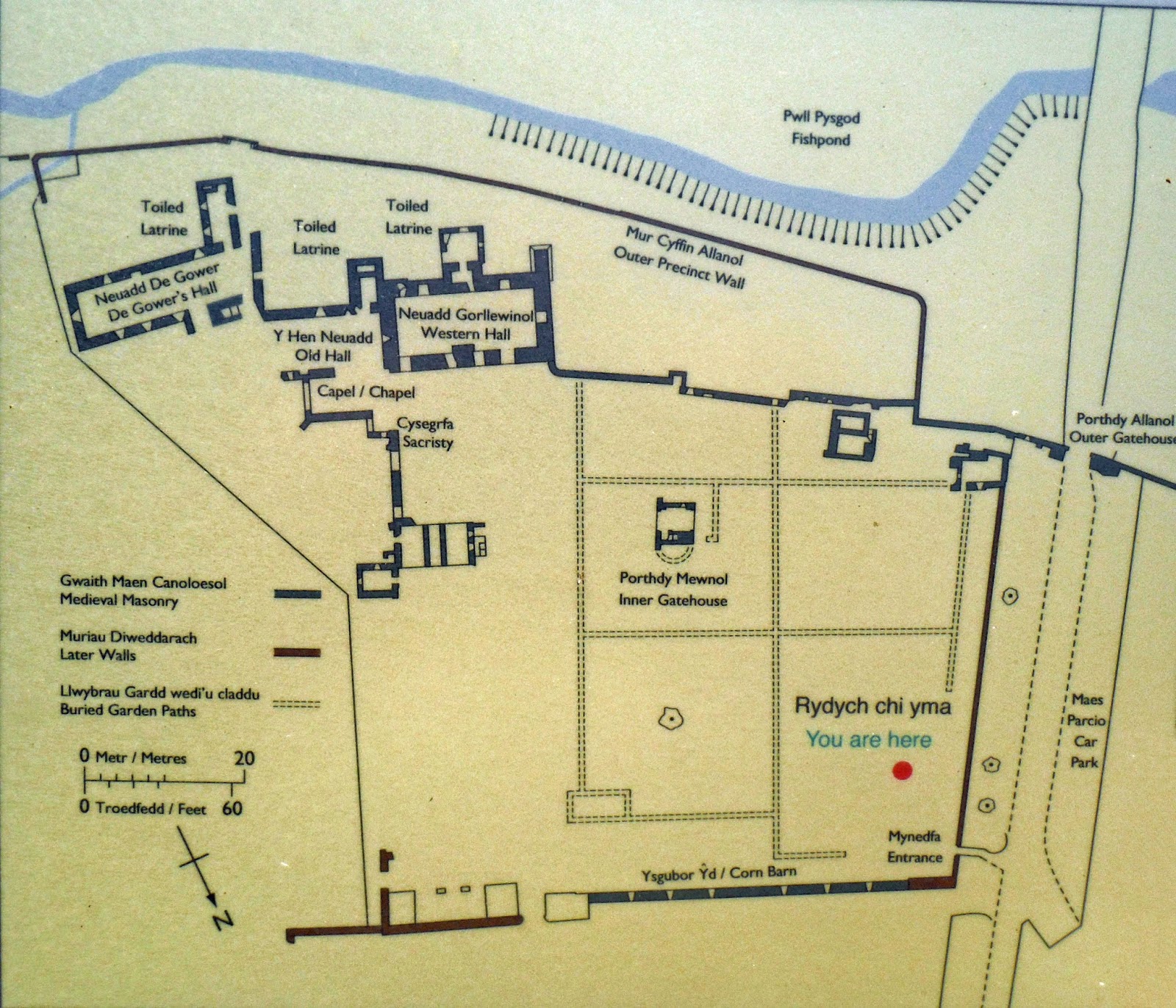 The western Old Hall and undercroft date to the early thirteenth ...