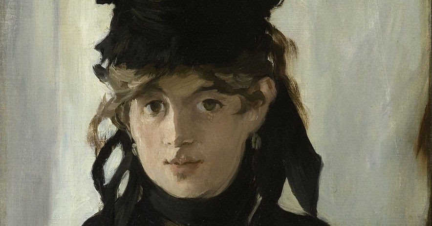 Berthe Morisot with a Bouquet of Violets by Édouard Manet ...