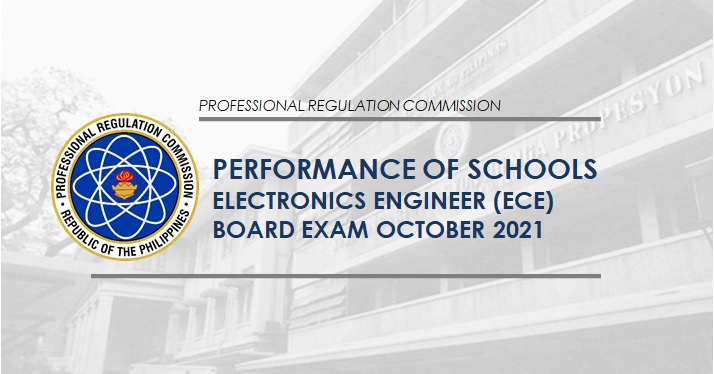 October 2021 Electronics Engineering ECE board exam result: performance ...